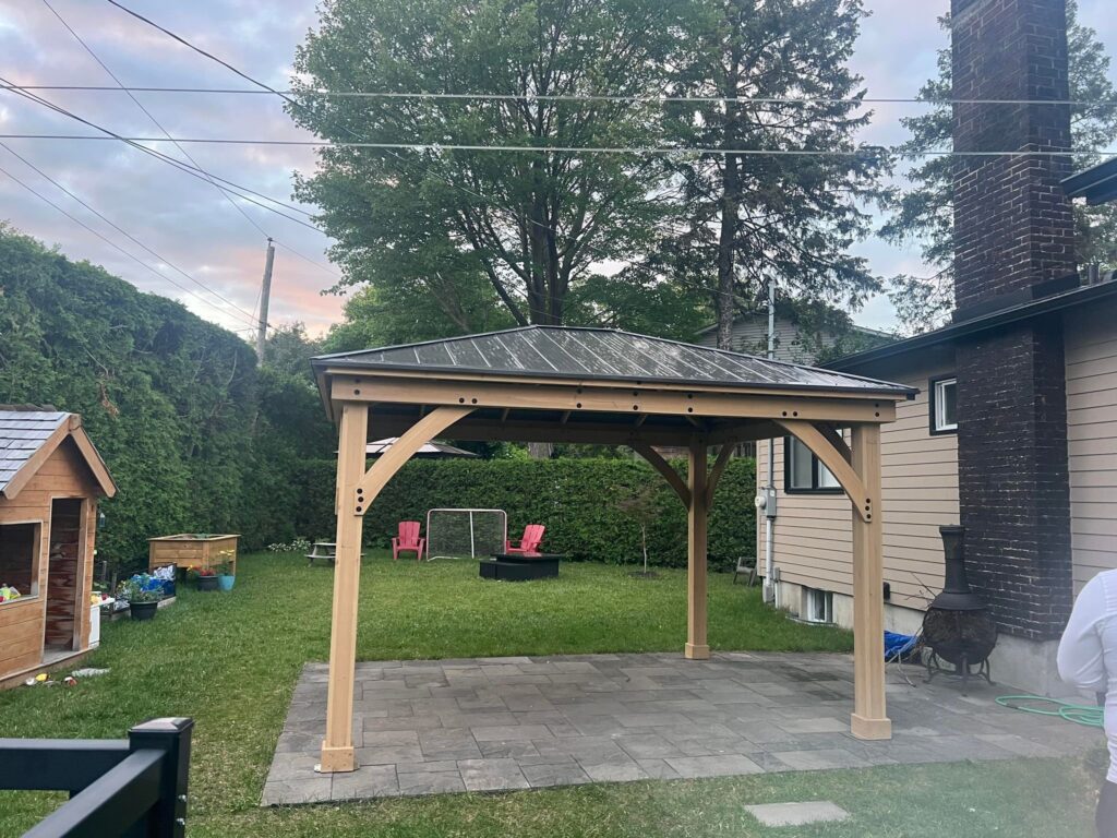 Installation Gazibo - HOMME À TOUT FAIRE